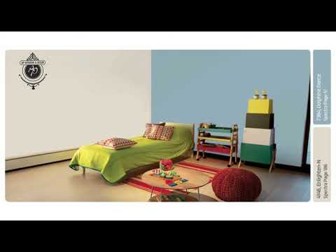 Asian paints colour combinations interiors with shade code - YouTube