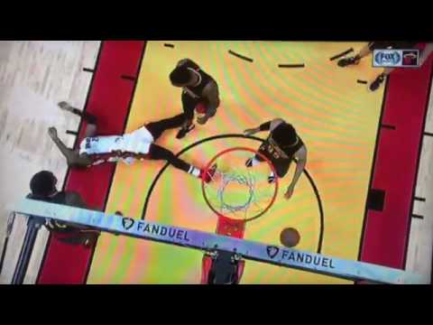 Miami Heat vs Atlanta Hawks 2/1/17 Hassan Whiteside Injury/ James ...