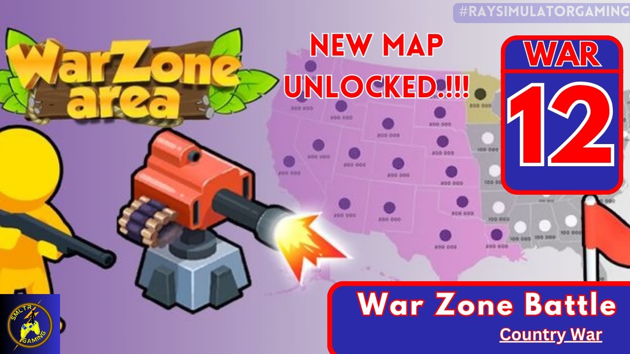 War Zone Battle: Country War (NEW MAP UNLOCKED) - Gameplay Walkthrough ...