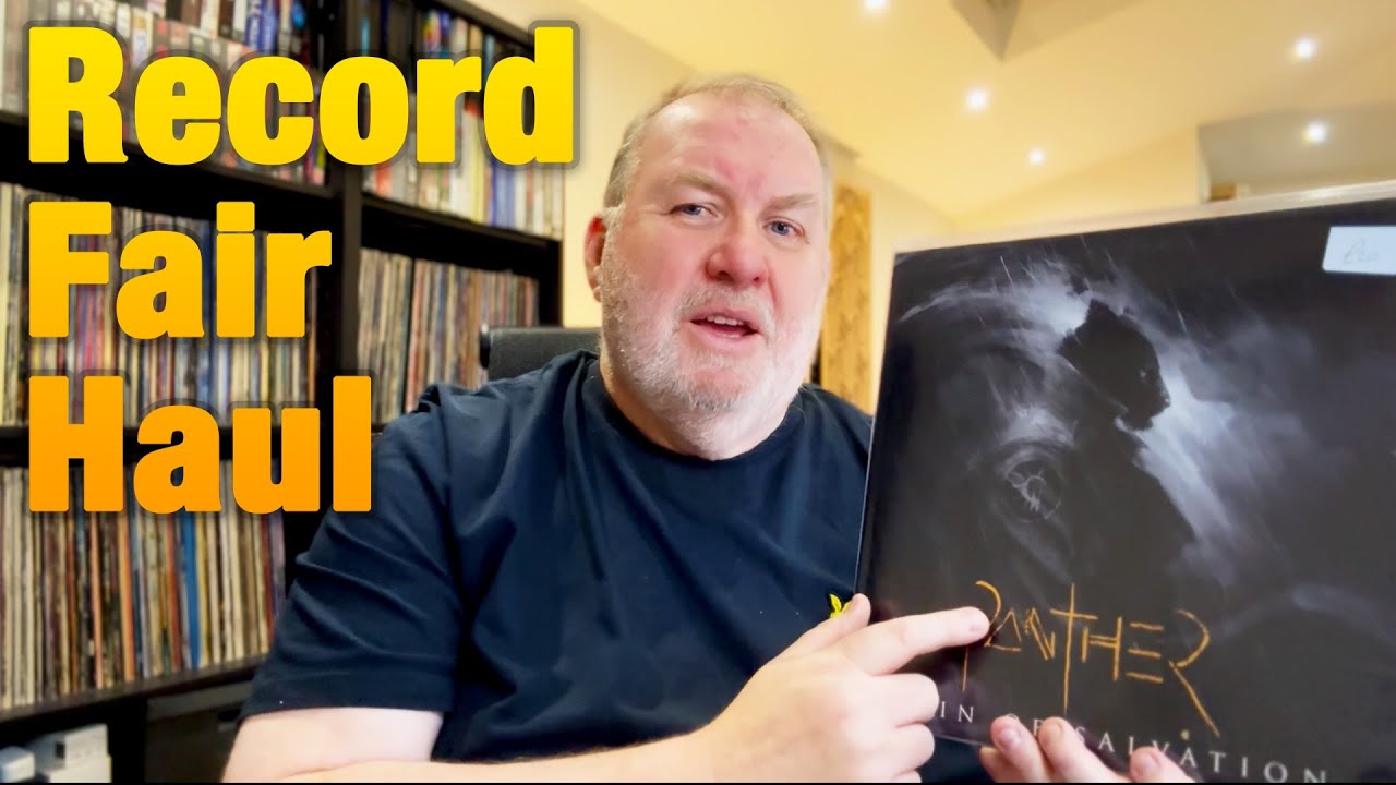 VINYL HUNTING at a Record Fair - What did I buy? - YouTube
