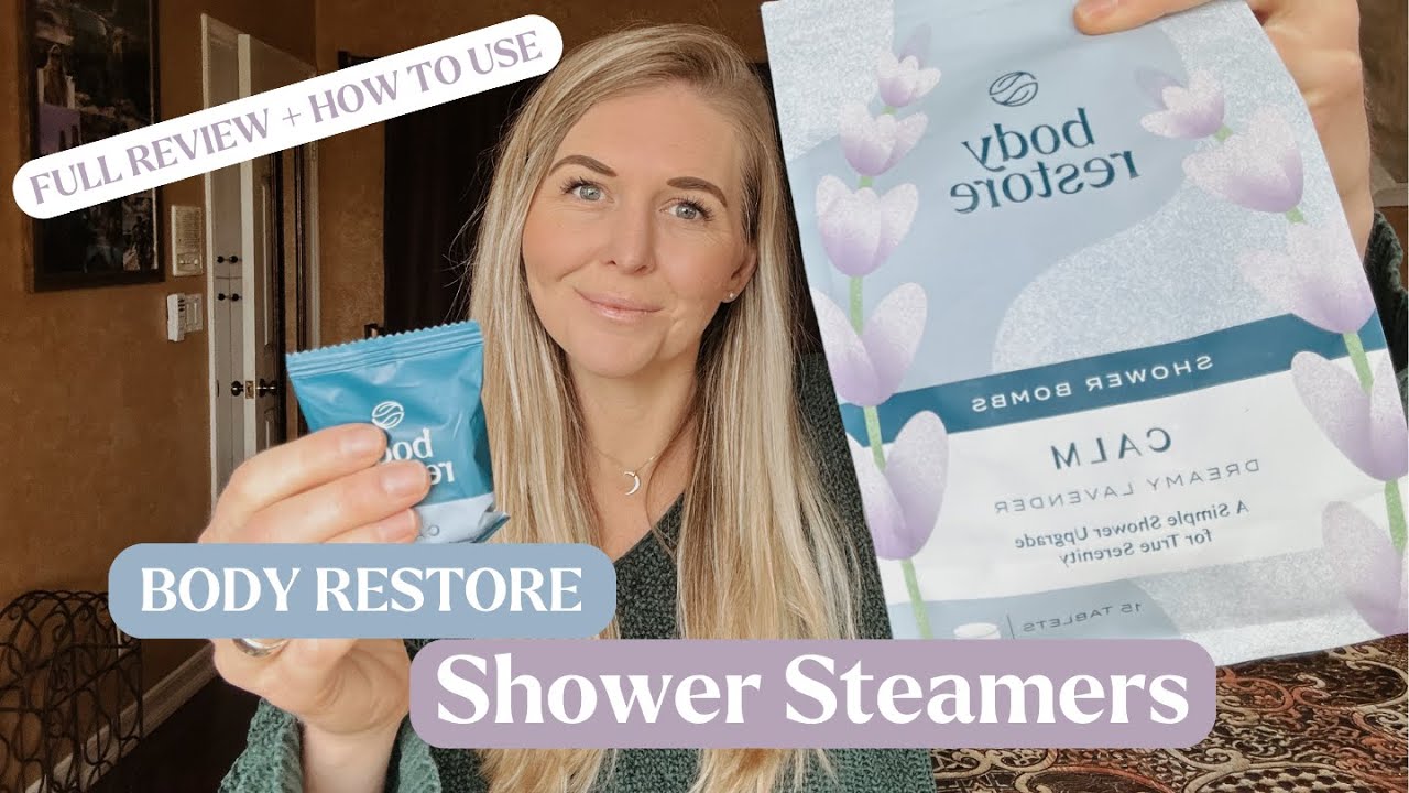 Body Restore Shower Steamers | How To Use + Honest Opinion - YouTube