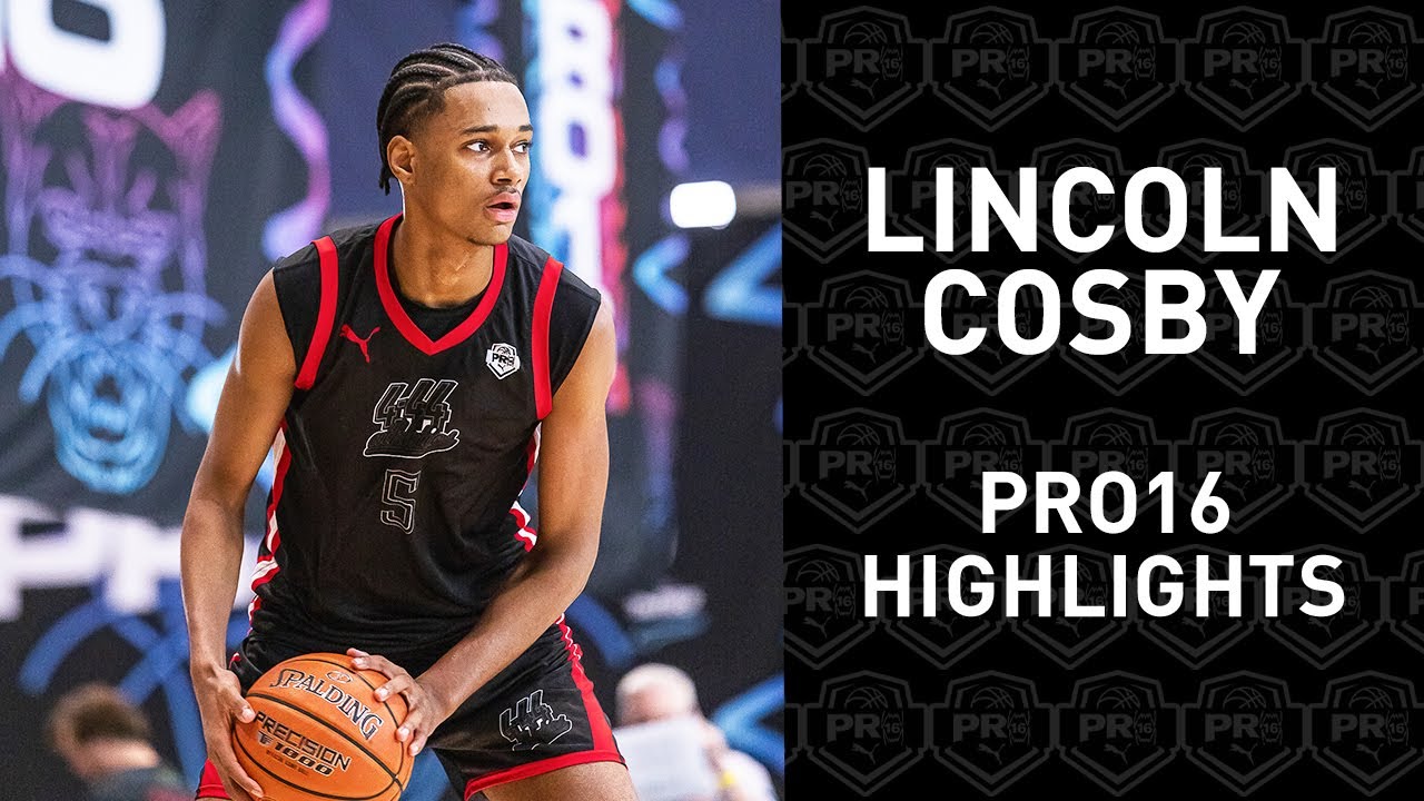 Lincoln Cosby | 2025 PRO16 Highlights | Sessions 4 - 5 - YouTube