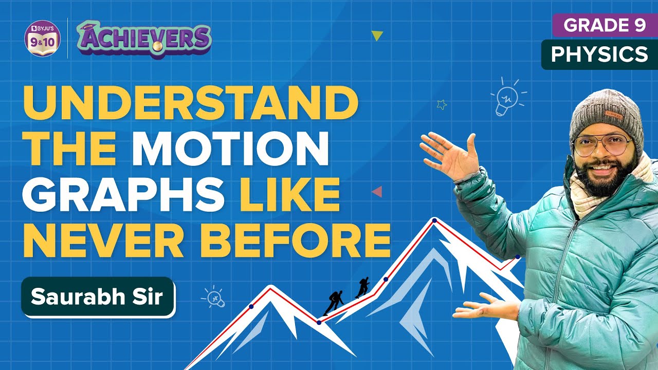 Learn Motion Graphs like Never Before | Graphical Representation of ...