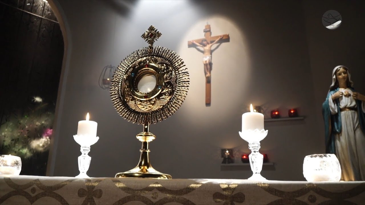 Fr. Ubald Rugirangoga | Mary Pietro | Eucharistic Adoration - YouTube