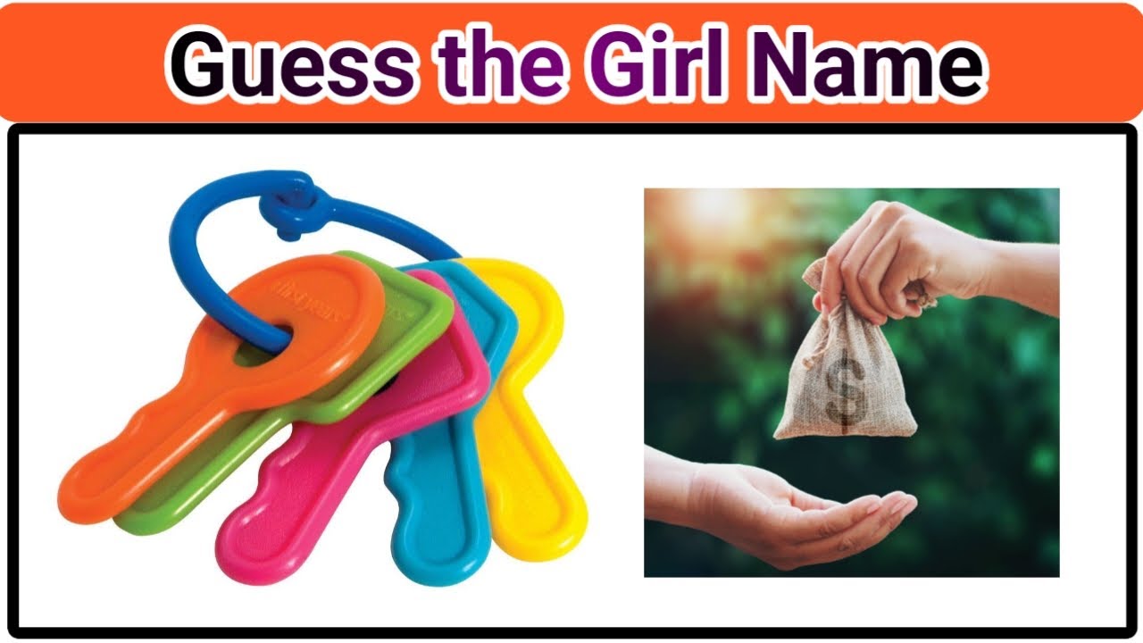 Guess the Girl Name 1 | Riddles | Connection game | Puzzles | Brain ...