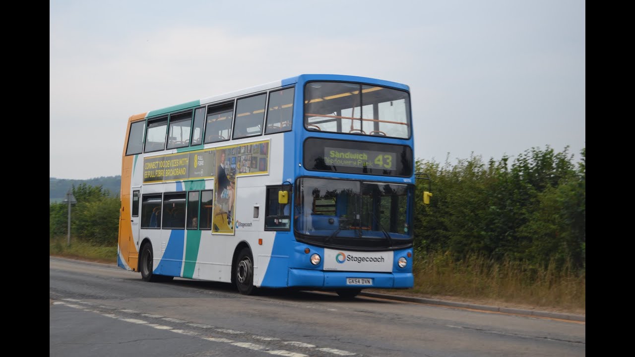 Thrashy Kickdown! 18170 GX54 DVN - Stagecoach Trident ALX400 - YouTube