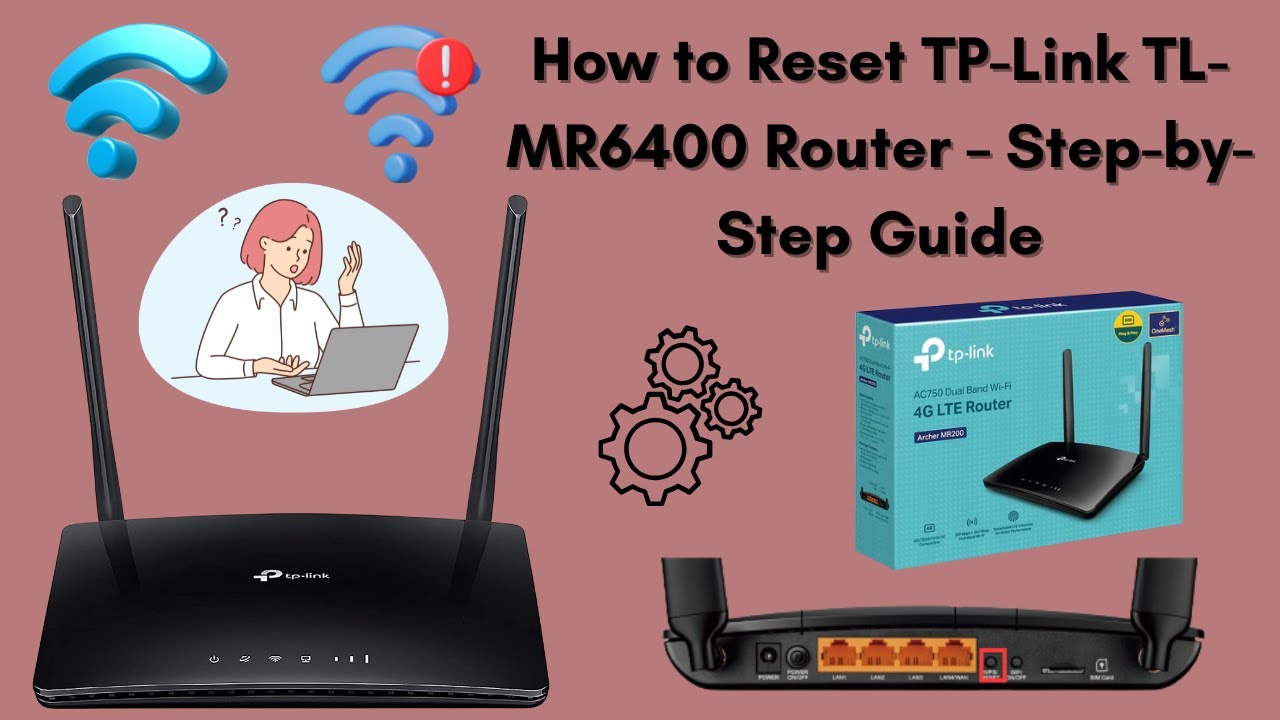 How to Reset TP-Link TL-MR6400 Router – Step-by-Step Guide - YouTube