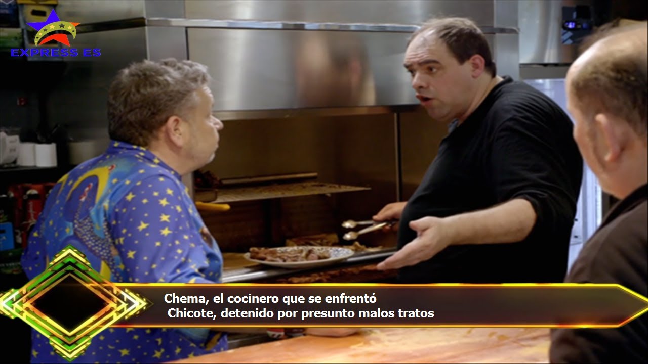 Chema, el cocinero que se enfrentó Chicote, detenido por presunto malos ...