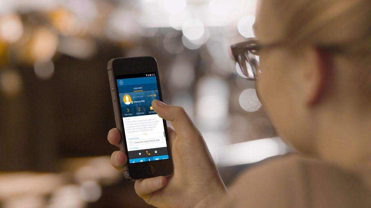 Lucep - Instant response lead call back mobile app - YouTube
