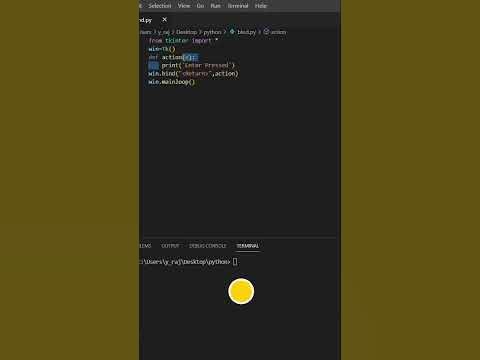How to bind Keyboard Enter button in tkinter ||Python Programming - YouTube