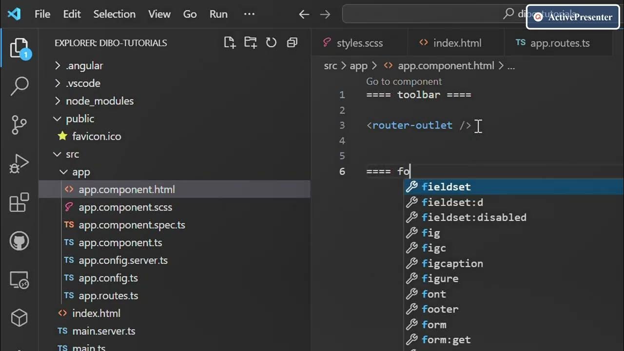 routing system in Angular - what is router outlet? - YouTube