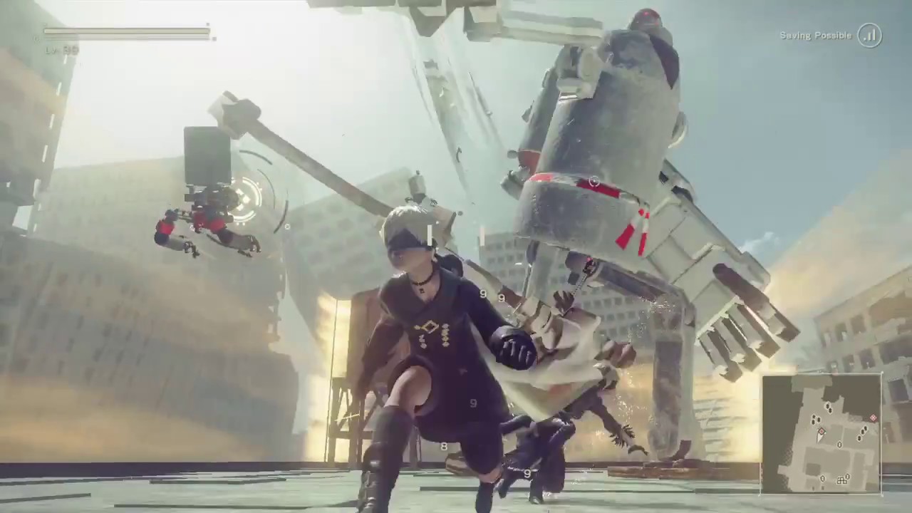 Nier Automata Walkthrough Part 26 [ Father Servo ] - YouTube