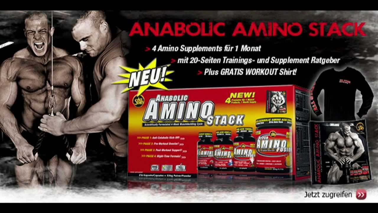 ANABOLIC AMINO STACK - ALL STARS Scientificially Formulated 4-Week ...