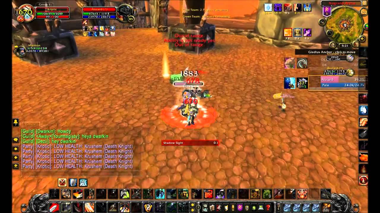 WoW Arms Warrior PvP (Gameplay/Commentary) - YouTube