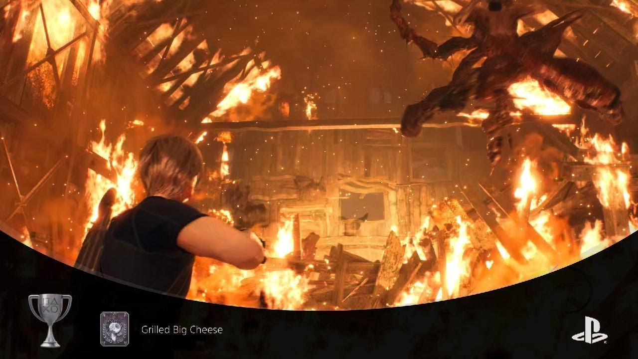 Resident Evil 4 Grilled Big Cheese - YouTube