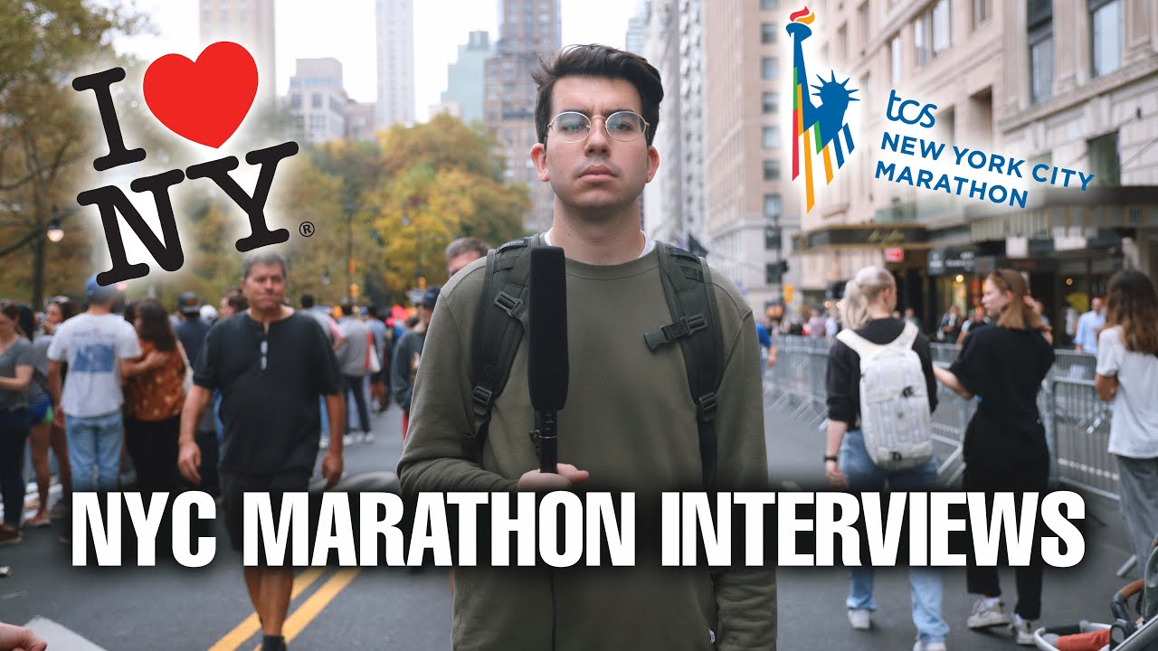NYC MARATHON INTERVIEWS - YouTube