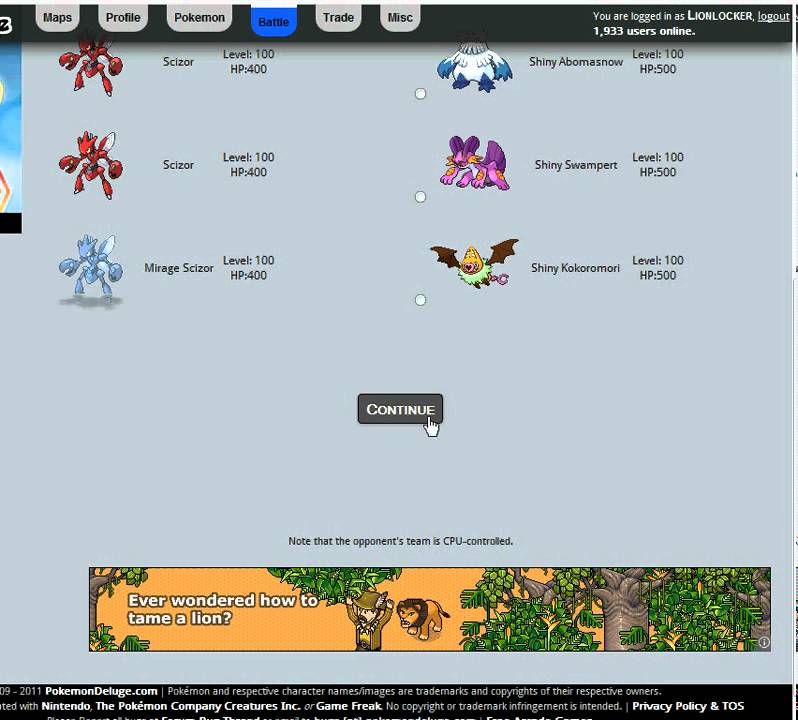 Pokemon Game Review : Pokemon Deluge And Easy Leveling - YouTube