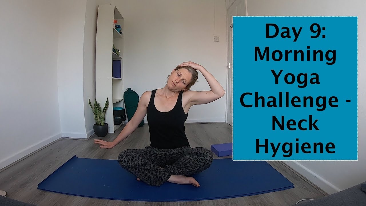 Day 9: Morning Yoga Challenge - Neck Release - YouTube