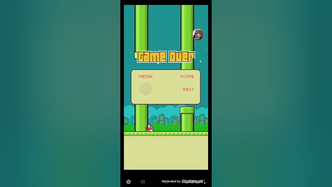 Flappy bird gameplay no commentary - YouTube