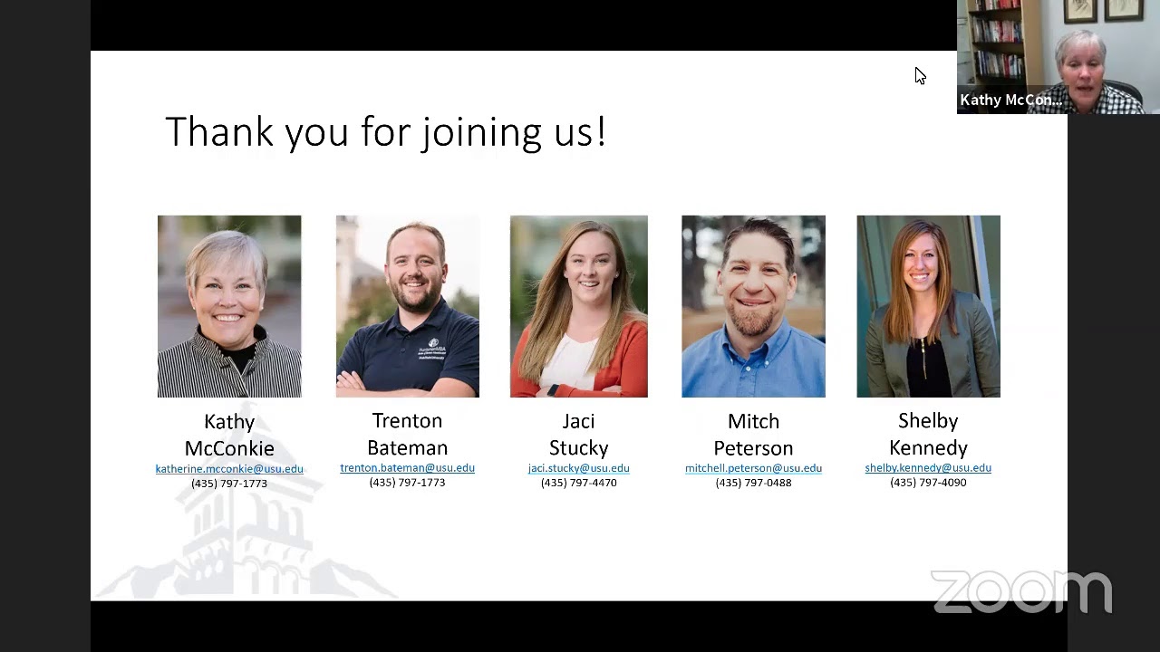 Utah State University - MBA Info Session - YouTube