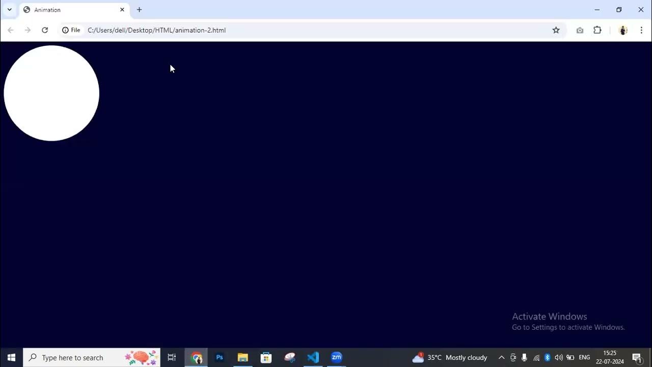How To Create Different Size Using Animation In Html And Css Css Animation Properties Ui