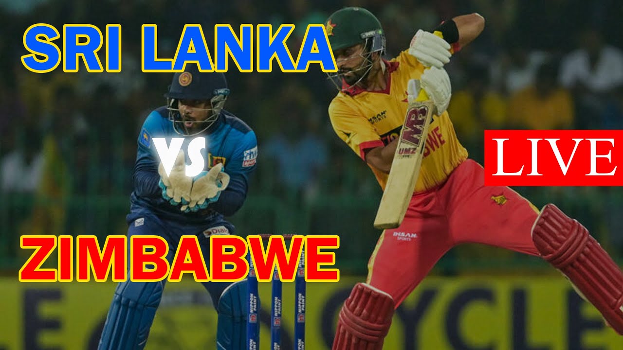LIVE | Sri Lanka vs Zimbabwe | 2nd T20 International match | #live # ...