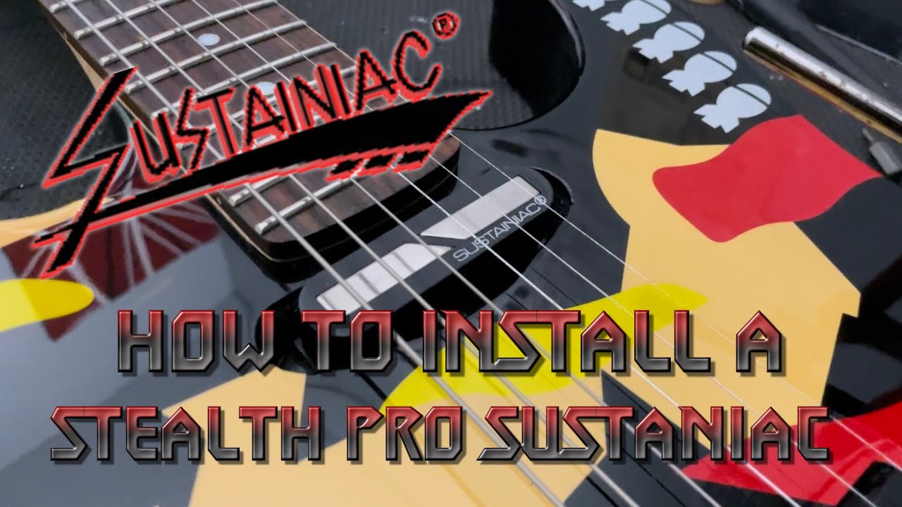 How To Install A Sustaniac Stealth Pro - YouTube