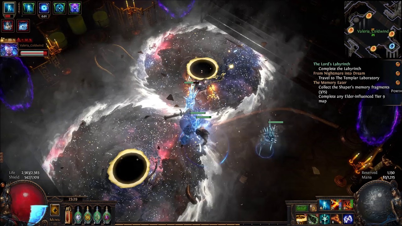 Let's Play Path of Exile To Level 100 part 108 (w/W level 86.6-86.8 ...