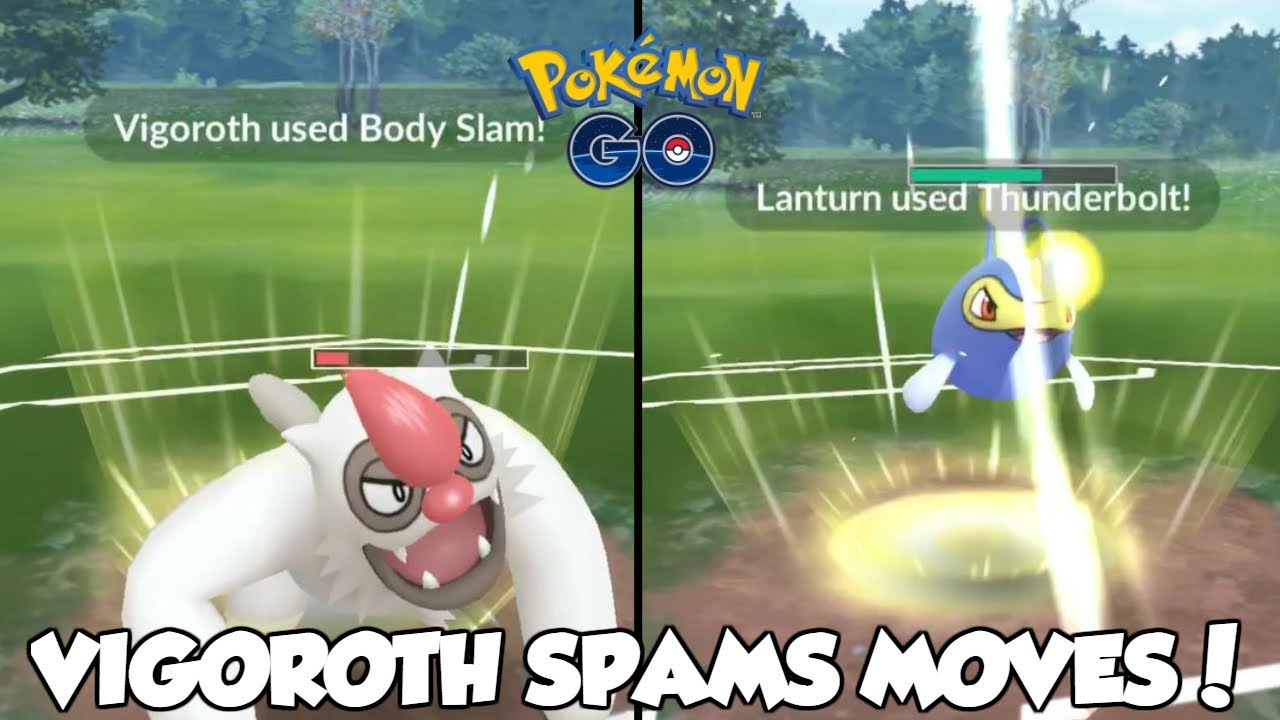 VIGOROTH SPAMS MOVES! Pokemon GO PvP Season 1 Championships Great ...