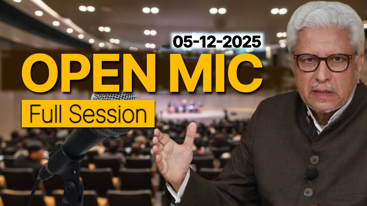Open Mic Full Program | 05 December 2025 | Javed Ahmad Ghamidi Q&A ...