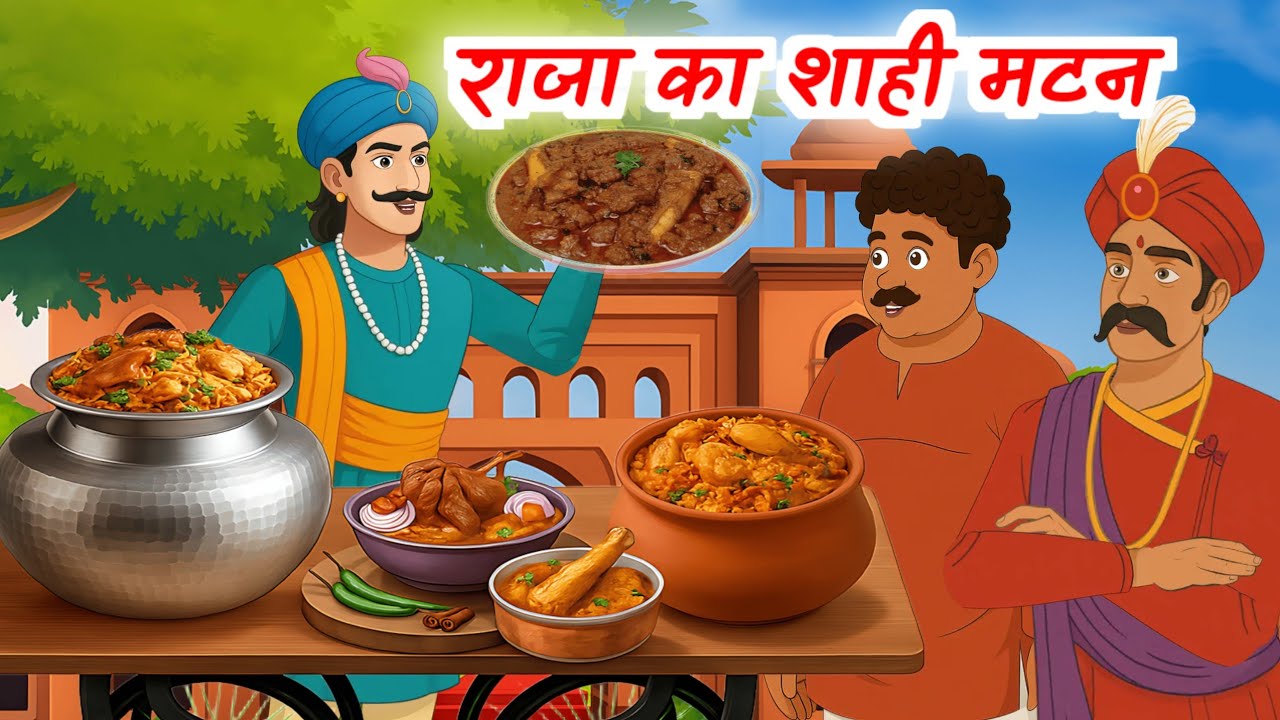 राजा का शाही मटन। Raja ka shahi mutton hindi story। Hindi new story ...