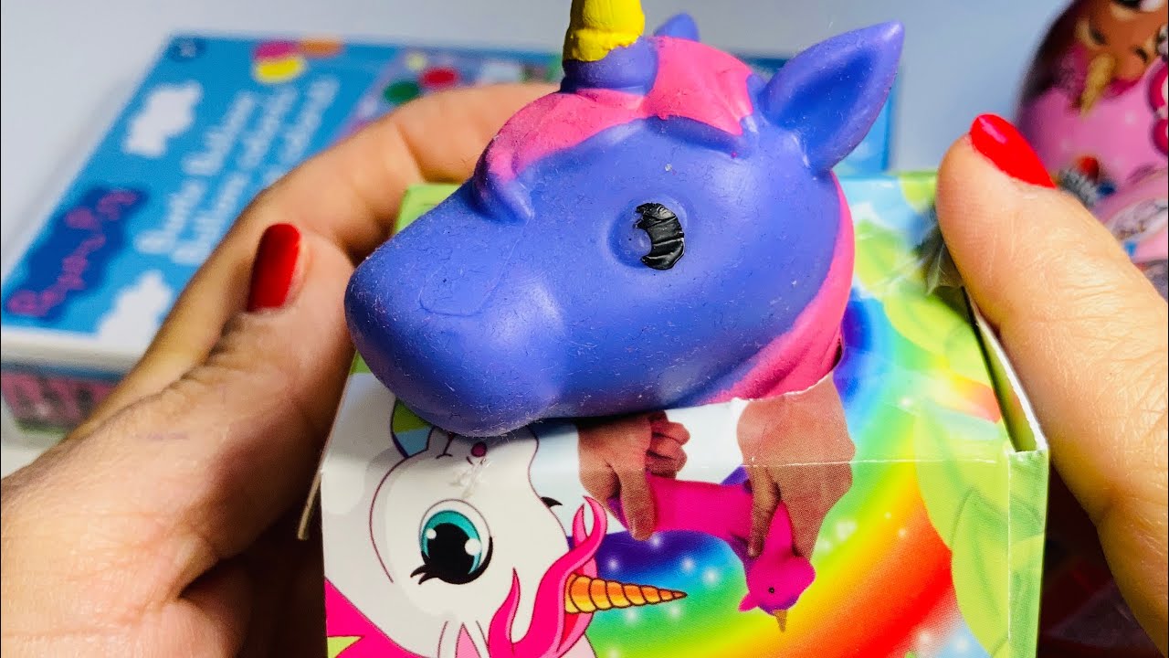 Unicorn Stretchy toys - YouTube
