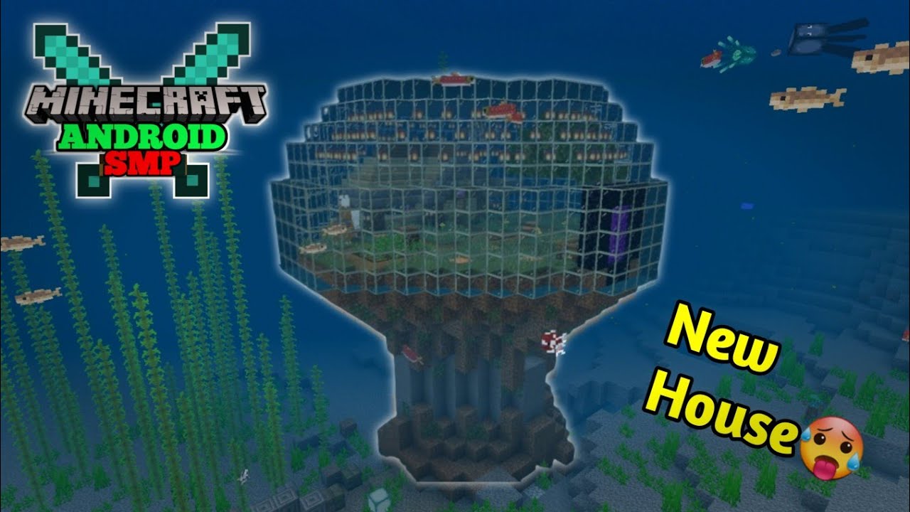 NEW HOUSE BUILD IN SMP || MINECRAFT ANDROID SMP || Spamerz SD - YouTube