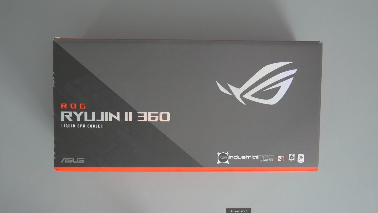 ASUS ROG Ryujin II 360 RGB Unboxing - YouTube