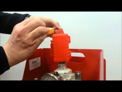 Filter Regulator Lockout Device - YouTube