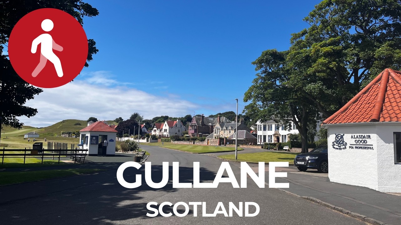GULLANE WALK AROUND: A Beautiful Town and Golfers Paradise! - YouTube