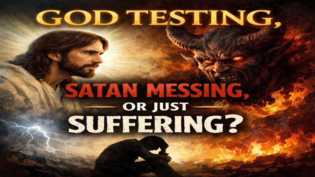 GOD IS TESTING YOU, SATAN IS MESSING WITH YOU, OR YOU’RE JUST SUFFERING ...