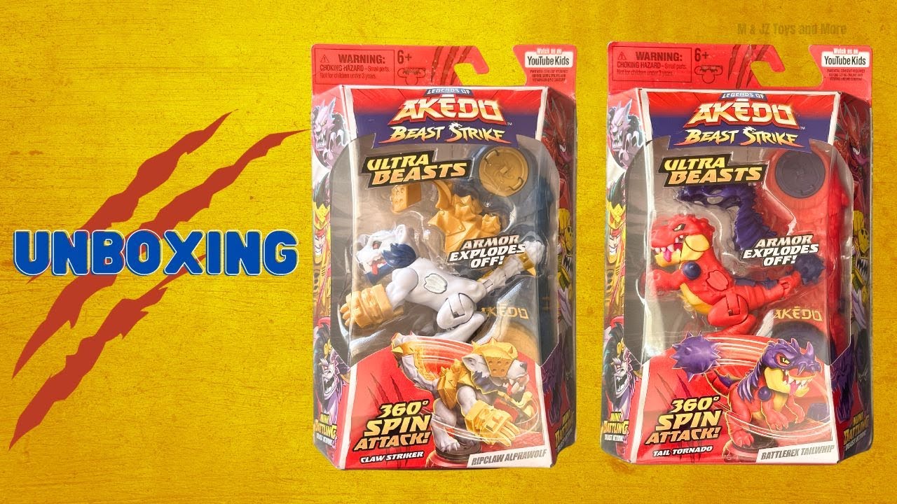 Legends of Akedo Beast Strike - Ultra Beasts - Video 3 / Unboxing # ...