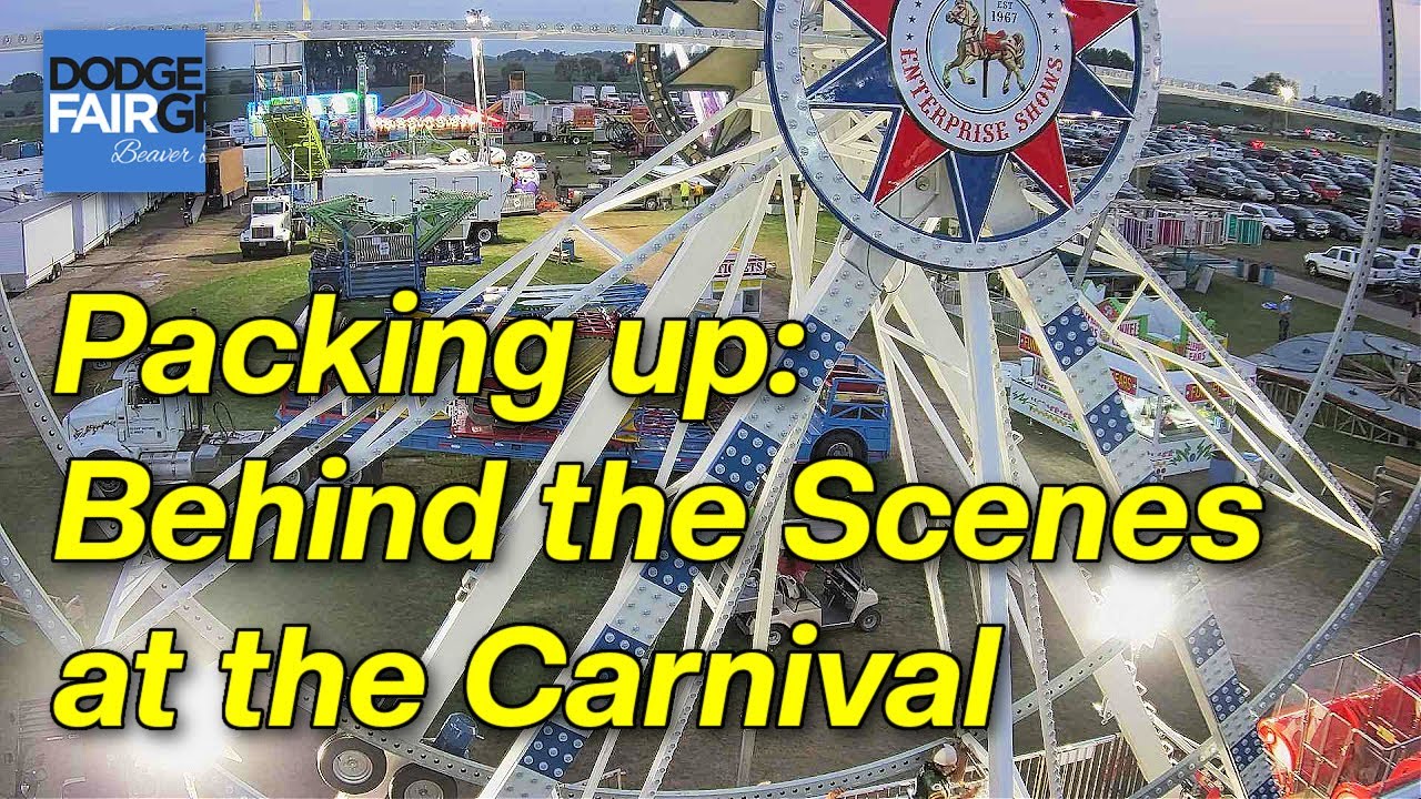 Packing up the Fun: Behind the Scenes at the Carnival - YouTube