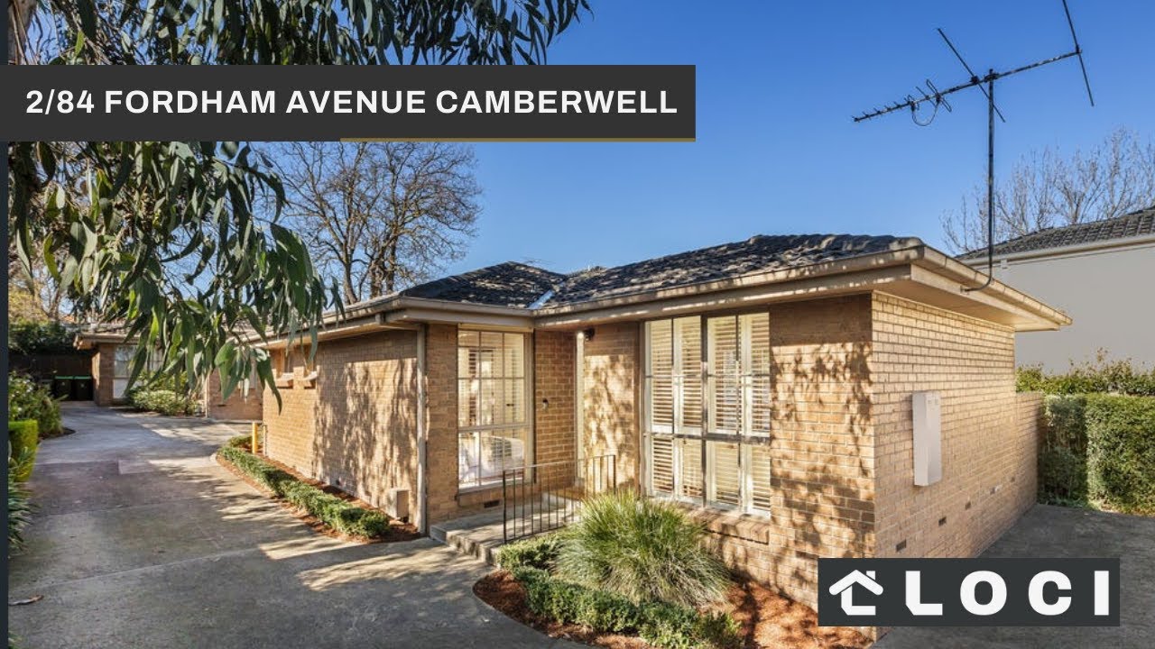 NEW LISTING: 2/84 Fordham Avenue Camberwell - YouTube