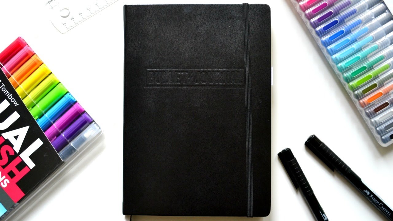 My Bullet Journal Essentials | HeatherStylesLife - YouTube
