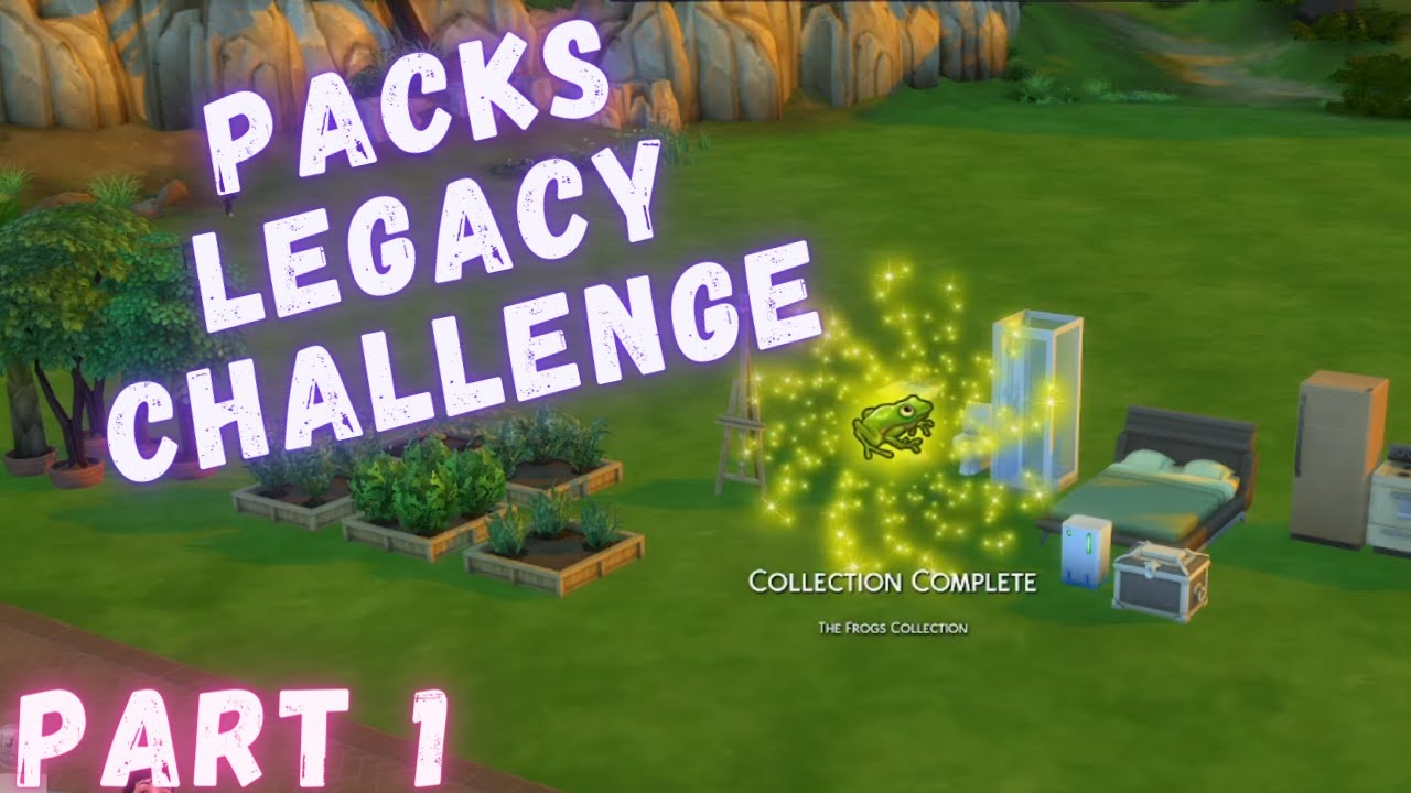 Packs Legacy Challenge Part 1 - YouTube