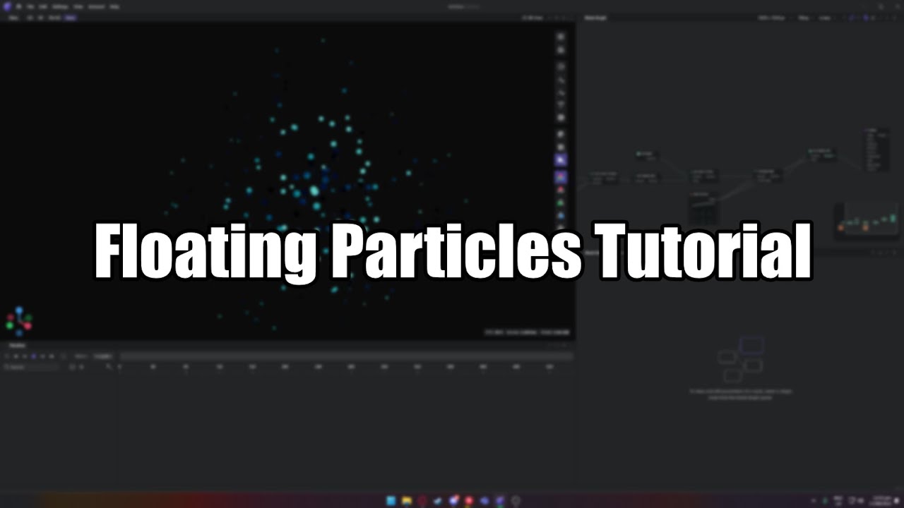 Floating Particles Tutorial | IlluGen - YouTube