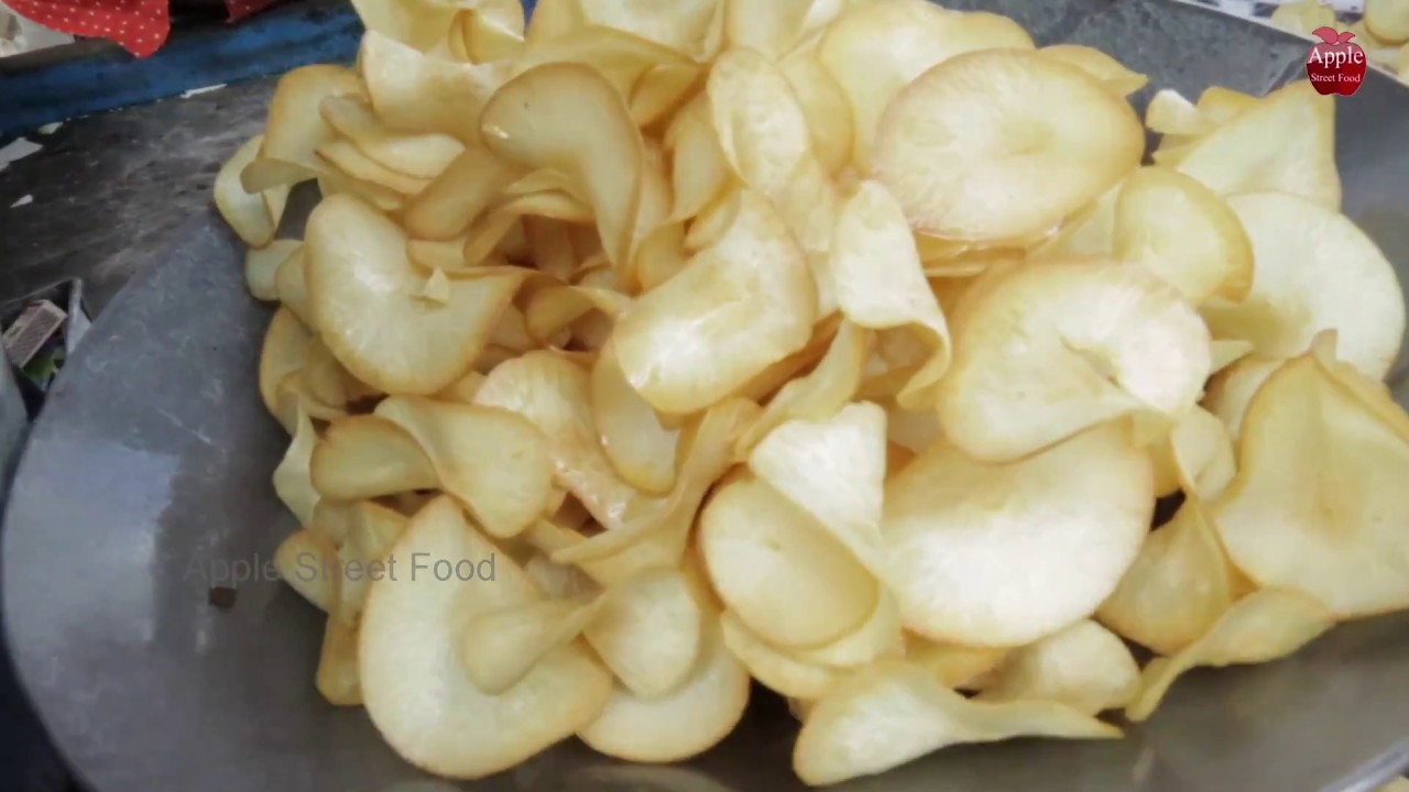 Cassava Chips | Kerala Street food | Best Cassava Chips Recipes - YouTube