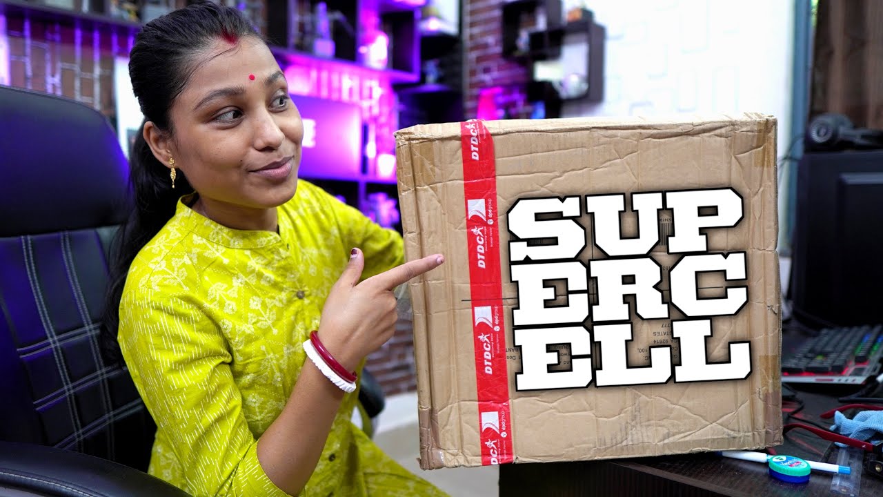 Supercell Surprise Giftbox ! Unboxing -COC - YouTube