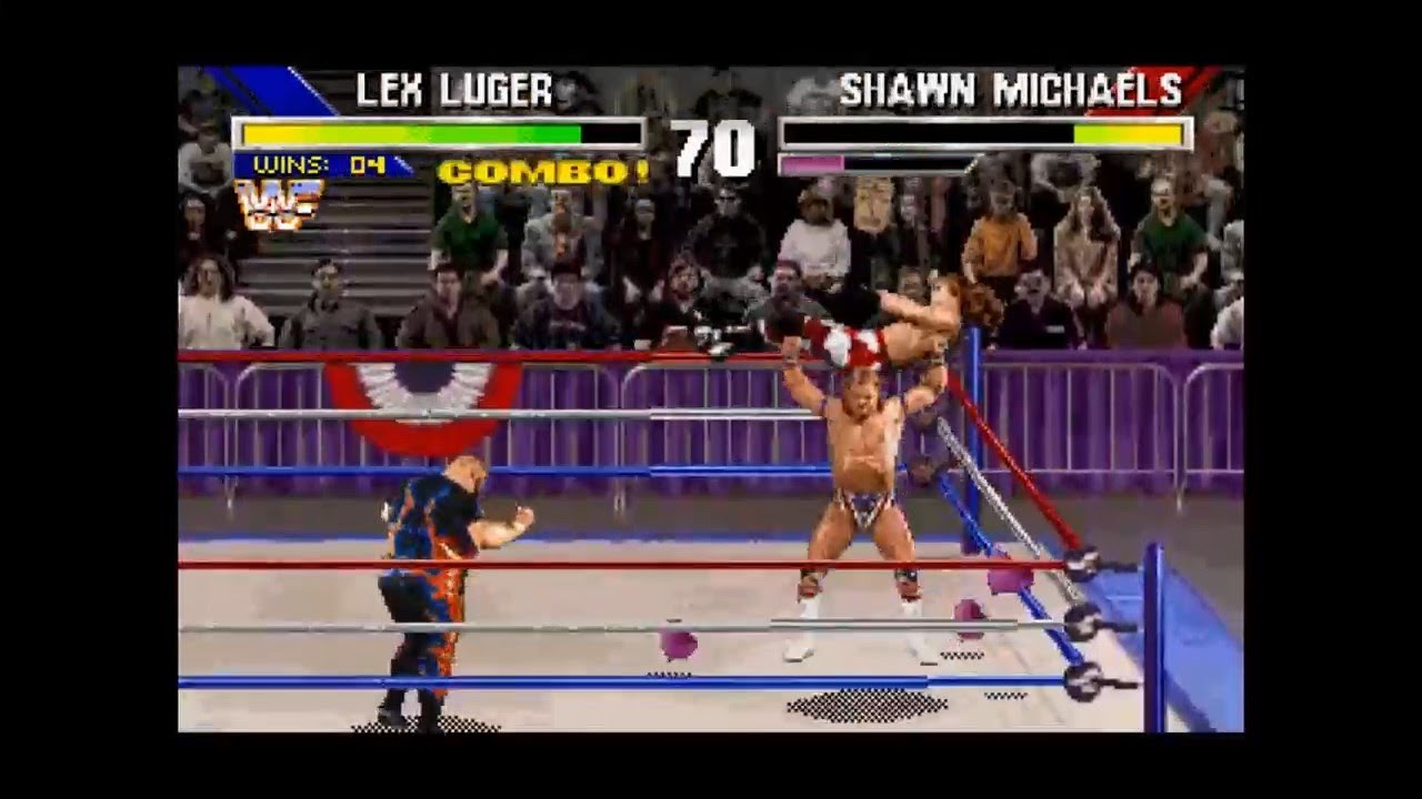 WWF Wrestlemania The Arcade Game (PC) - Lex Luger Run - YouTube