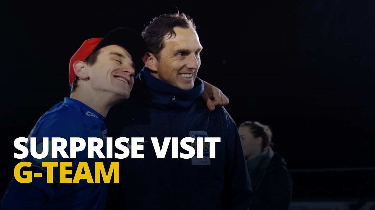 Special visit for our G-Team - YouTube