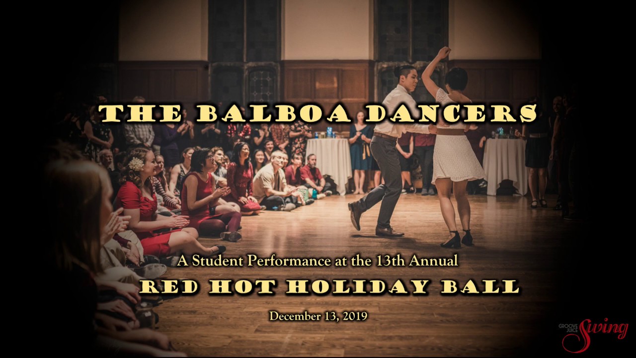 The Balboa Dancers at the Red Hot Holiday Ball 2019 - YouTube