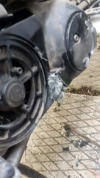 В пух и прах. Ремень вариатора Ямаха Т-макс - YouTube