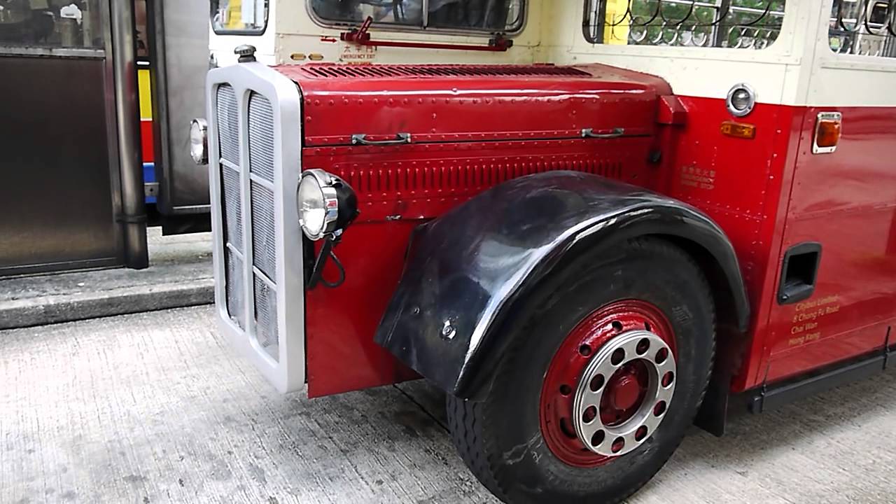 CTB No.1 AEC Routemaster Starts engine and departs - YouTube